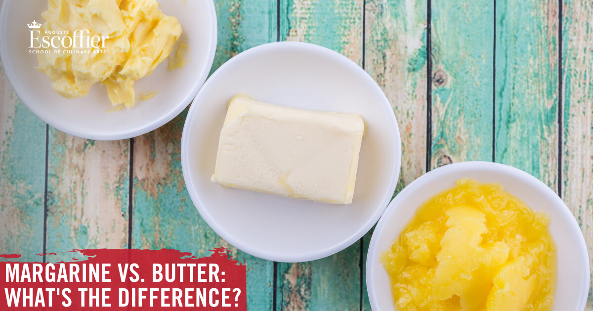 Margarine vs. Butter: What's the Difference? - Escoffier