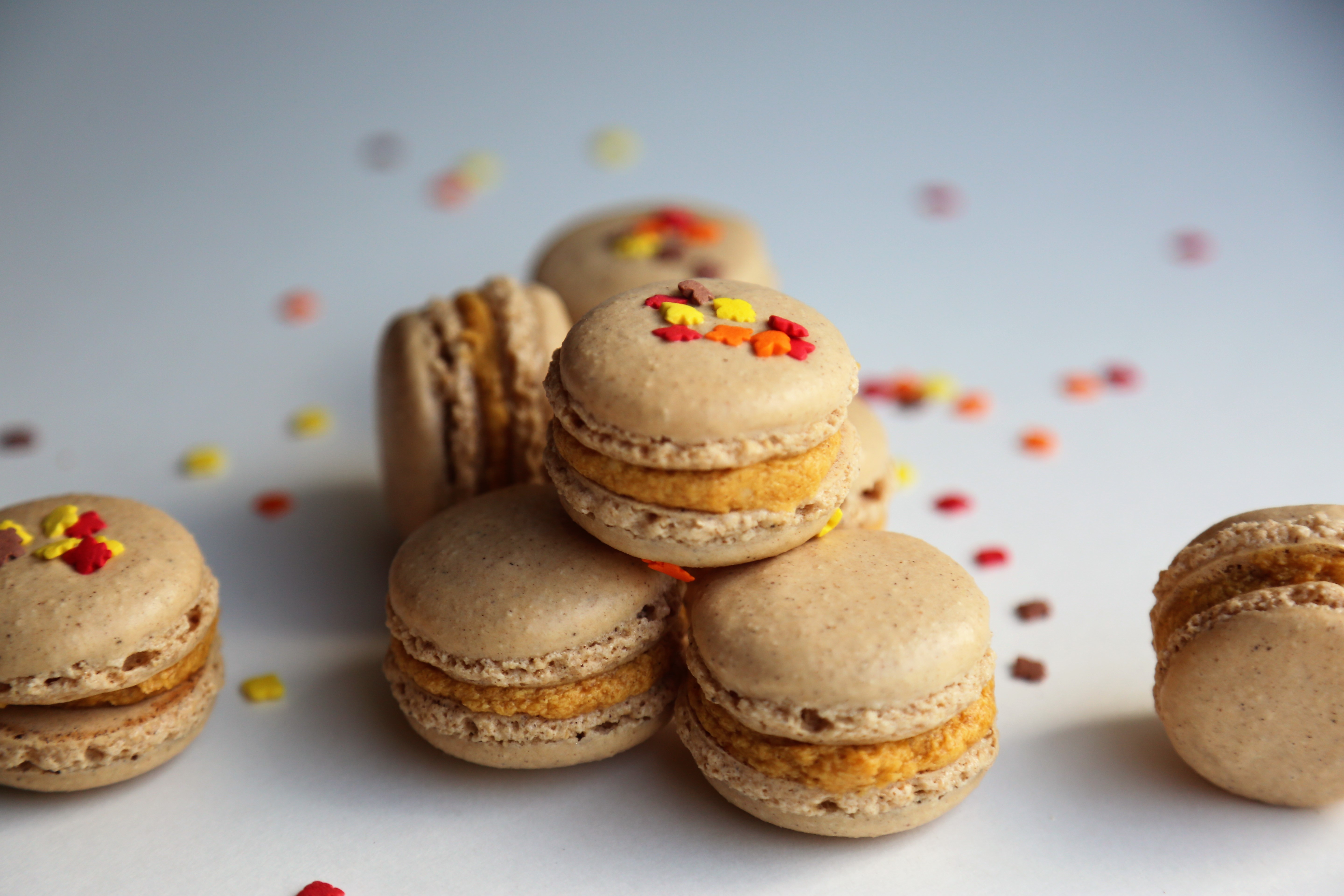 Pumpkin Spice Macarons - Escoffier
