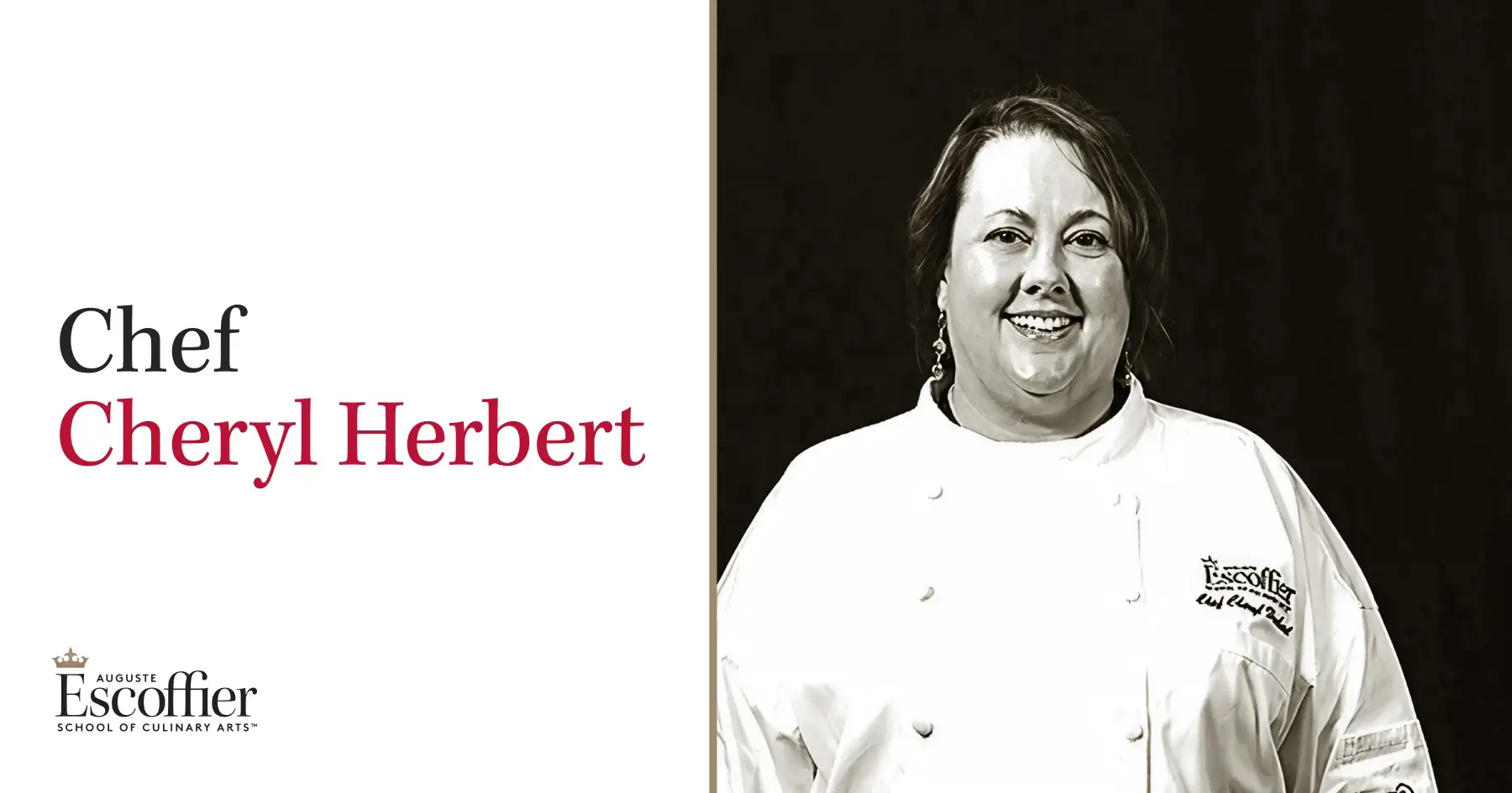 Chef Cheryl Herbert - Escoffier