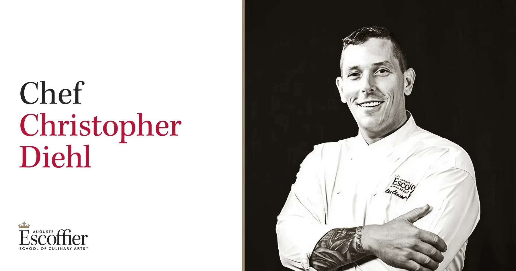 Chef Christopher Diehl - Escoffier