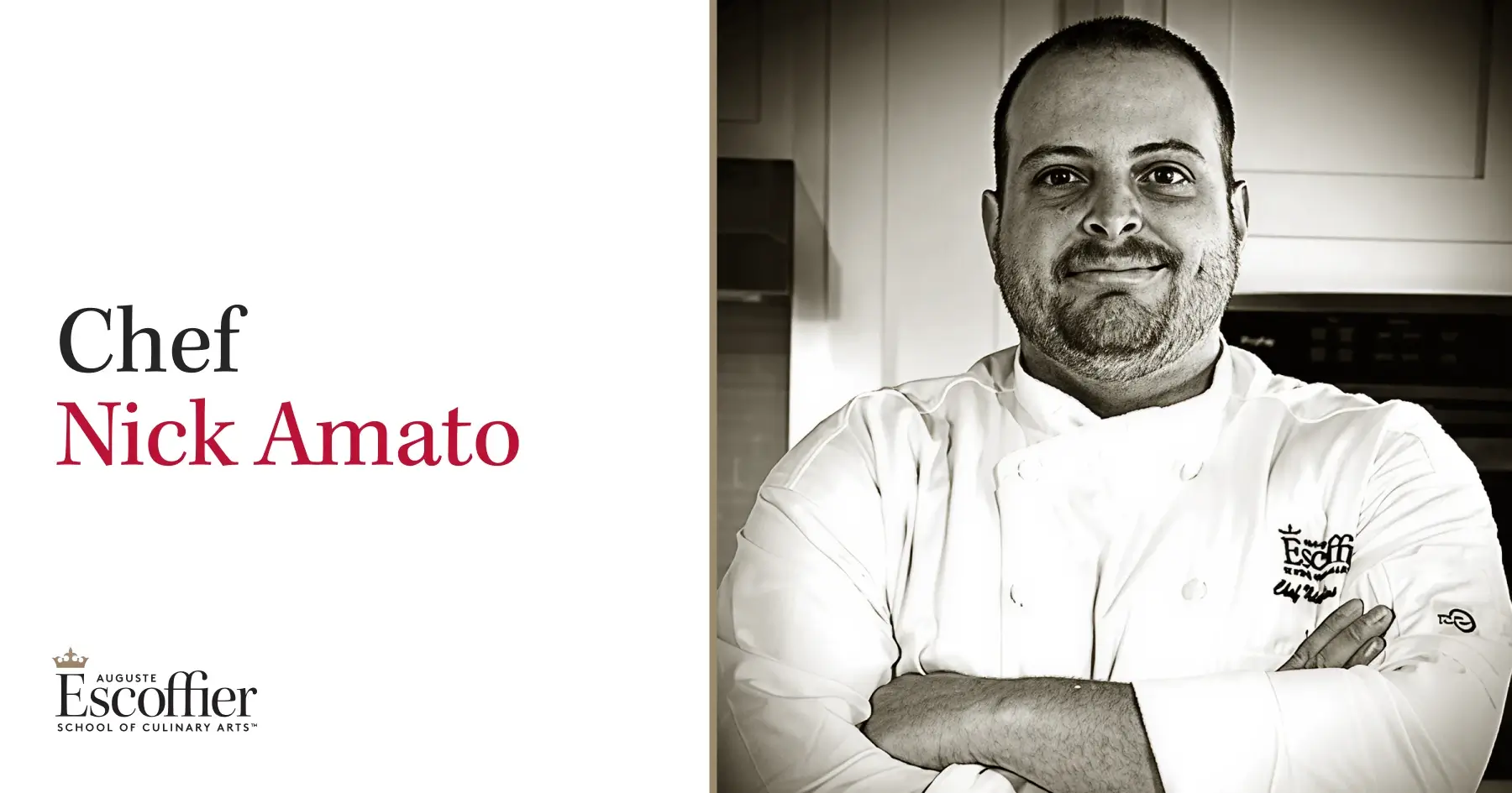 Chef Nick Amato - Escoffier