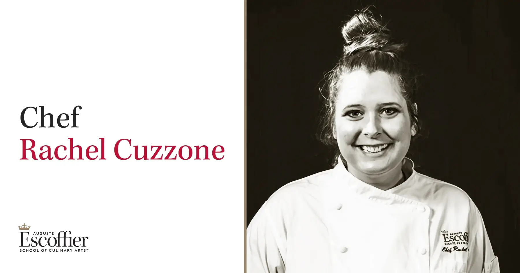 Chef Rachel Cuzzone - Escoffier