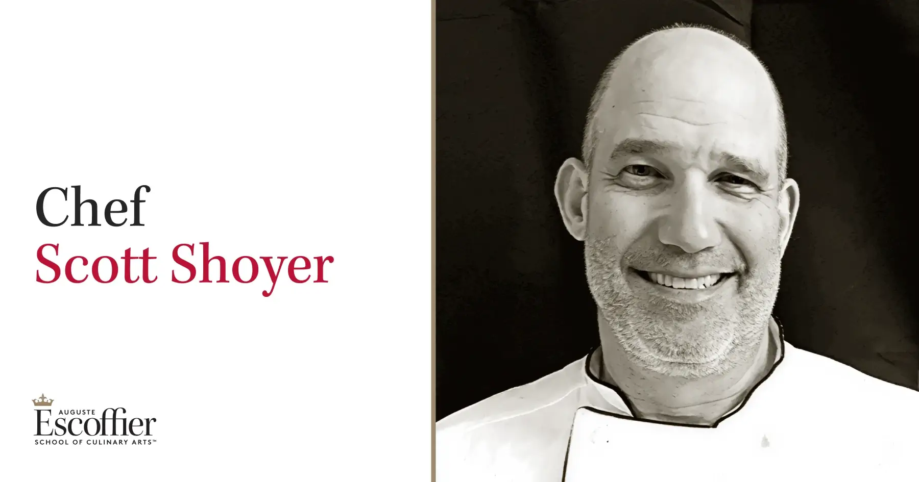 Chef Scott Shoyer - Escoffier