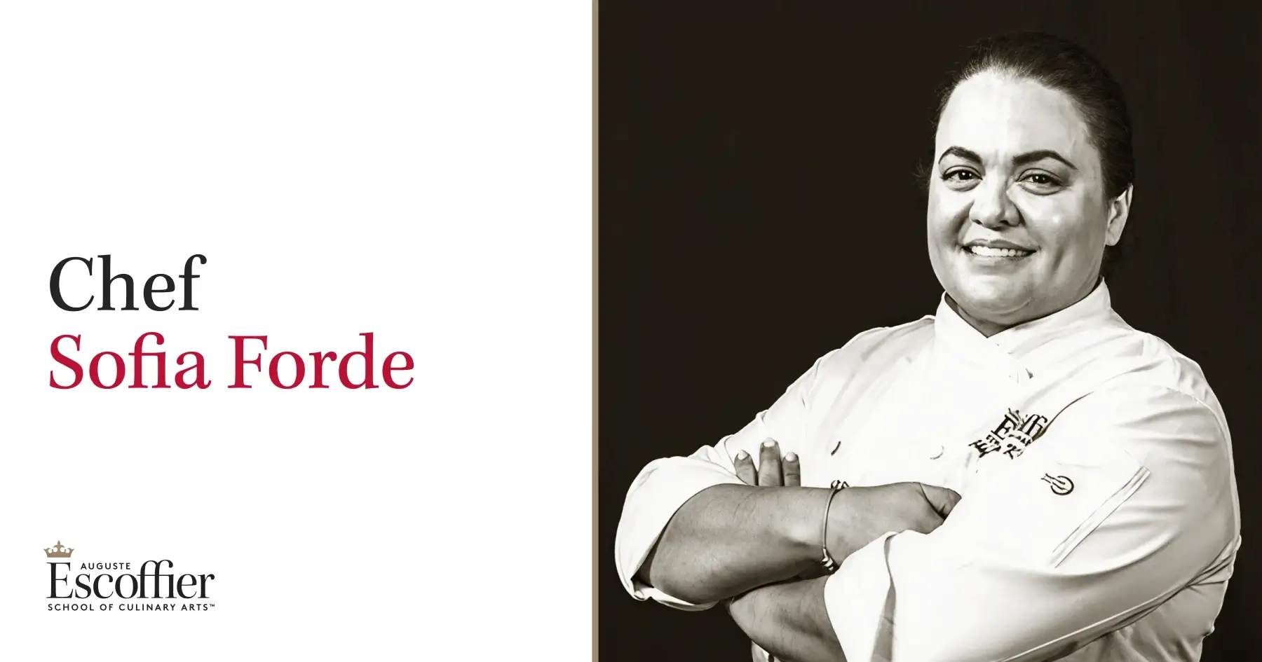 Chef Sofia Forde - Escoffier