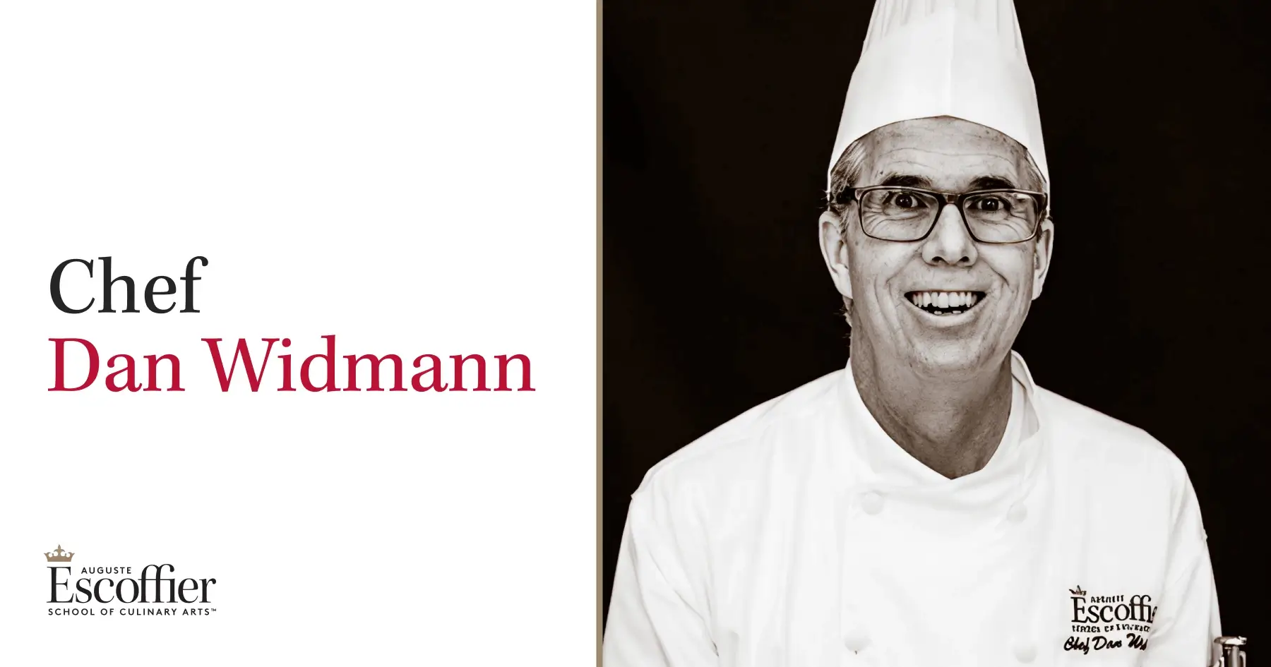 Chef Dan Widmann - Escoffier