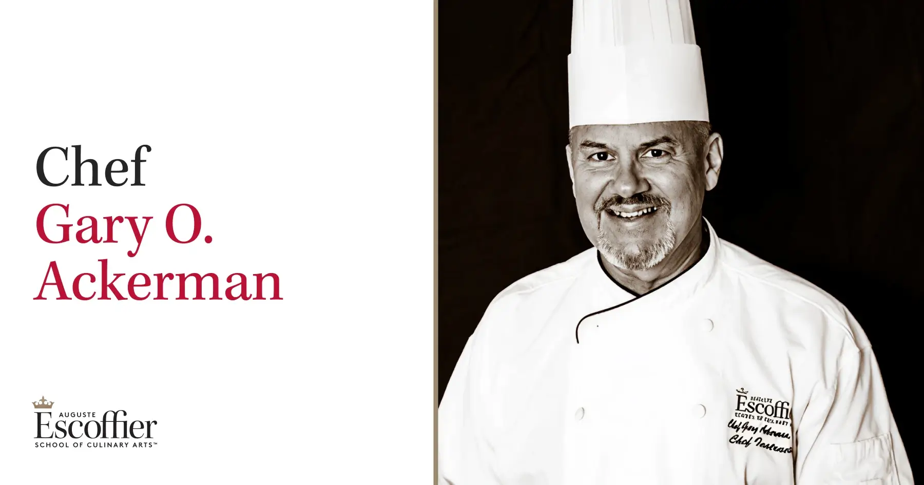Chef Gary Ackerman - Escoffier