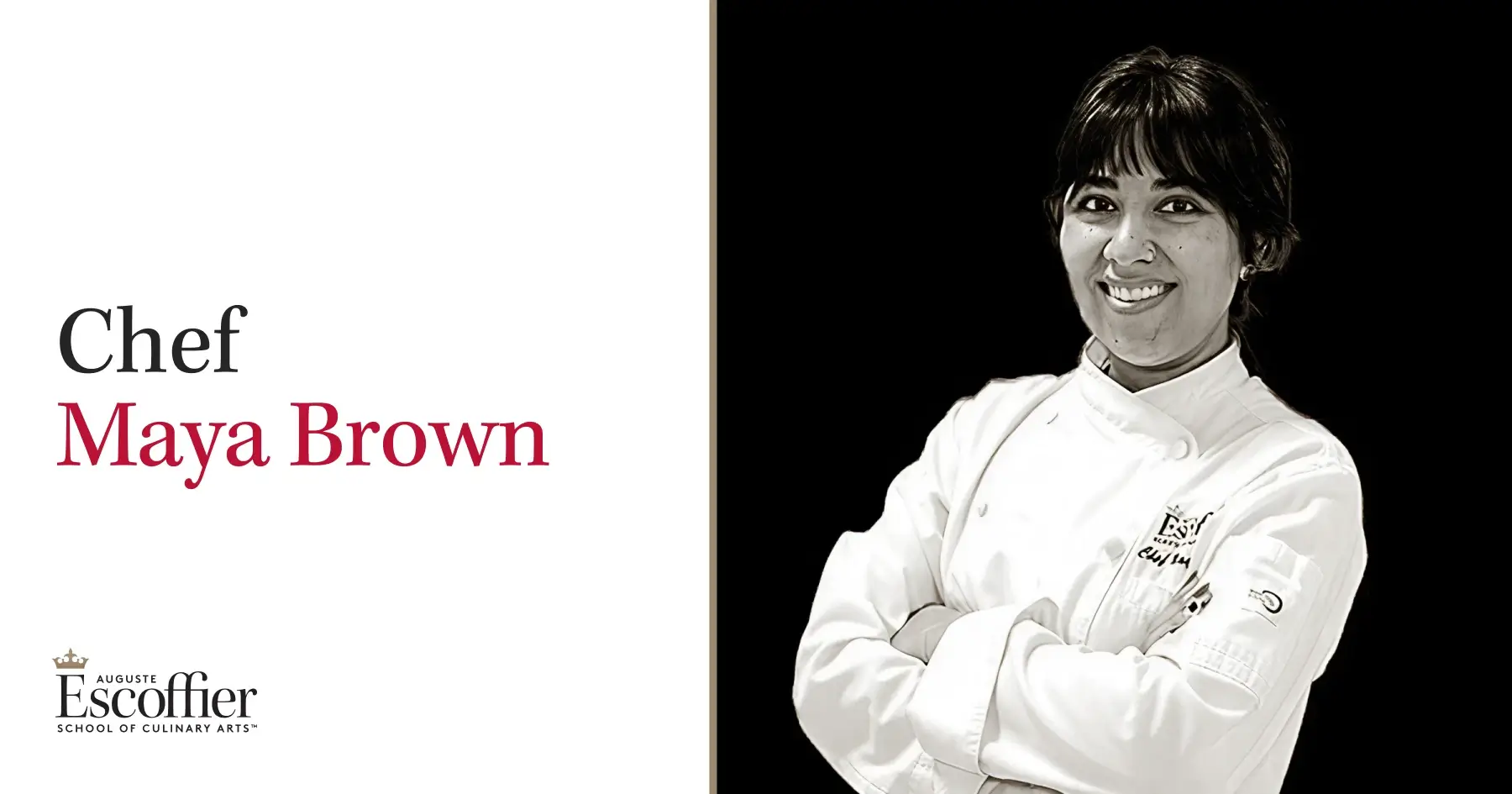Chef Maya Brown - Escoffier