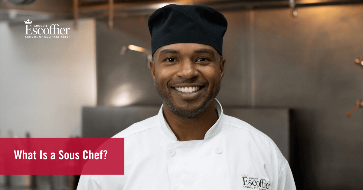 What Is a Sous Chef? - Escoffier