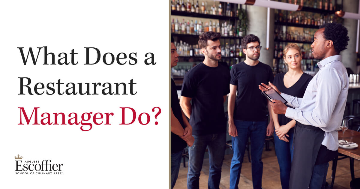 What Does a Restaurant Manager Do? Roles & Responsibilities - Escoffier