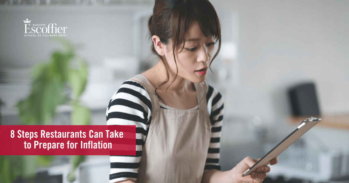 8 Steps Restaurants Can Take to Prepare for Inflation - Escoffier