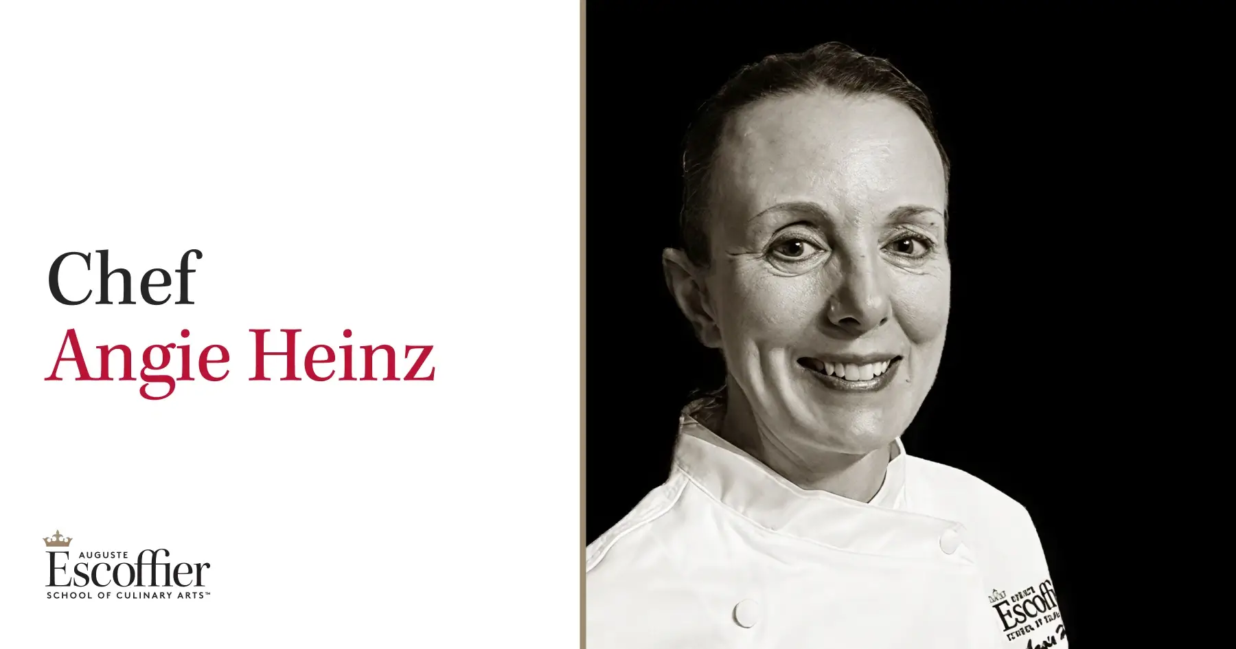 Chef Angie Heinz - Escoffier