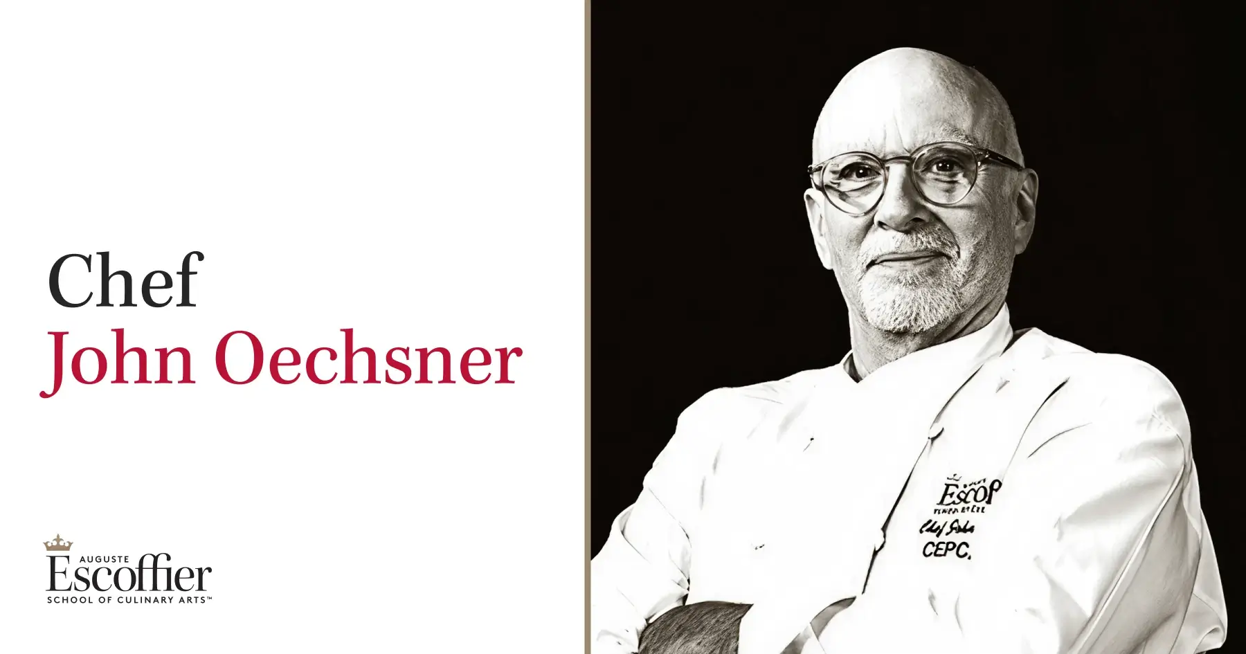Chef John Oechsner - Escoffier