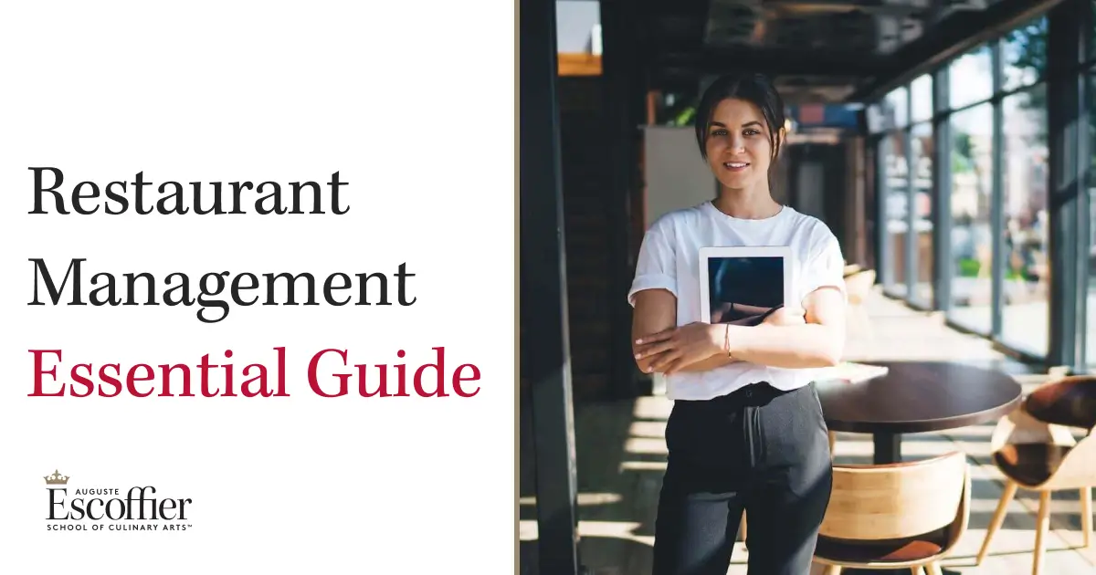 Restaurant Management 101: An Essential Guide & Tips - Escoffier