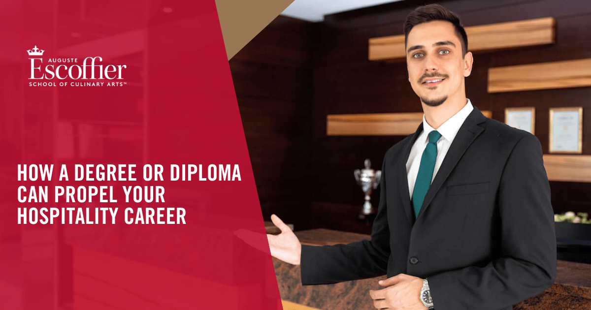 Excel At These 6 Exciting Hospitality Jobs With A Degree - Escoffier