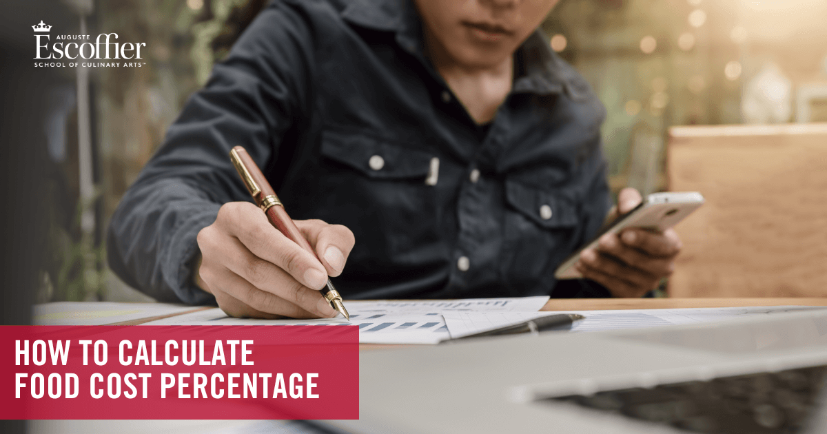How to Calculate Food Cost Percentage - Escoffier