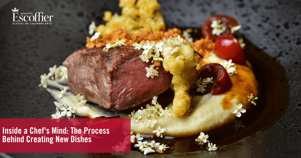 Inside a Chef's Mind: The Process Behind Creating New Dishes - Escoffier