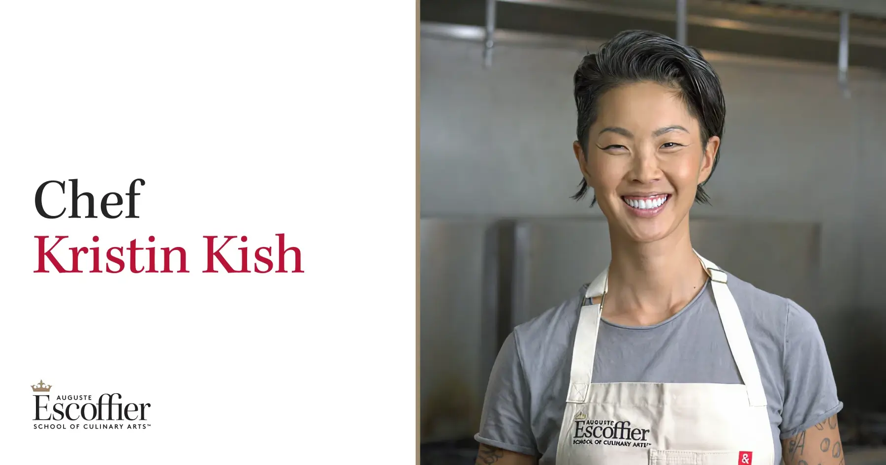 Kristen Kish | Escoffier Chef-in-Residence
