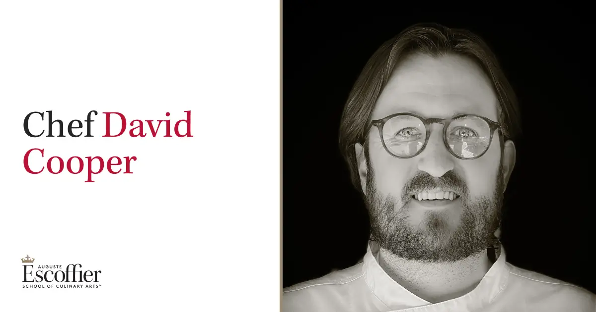 Chef David Cooper - Escoffier