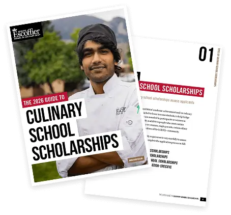 Institutional Scholarship for Culinary School - Escoffier